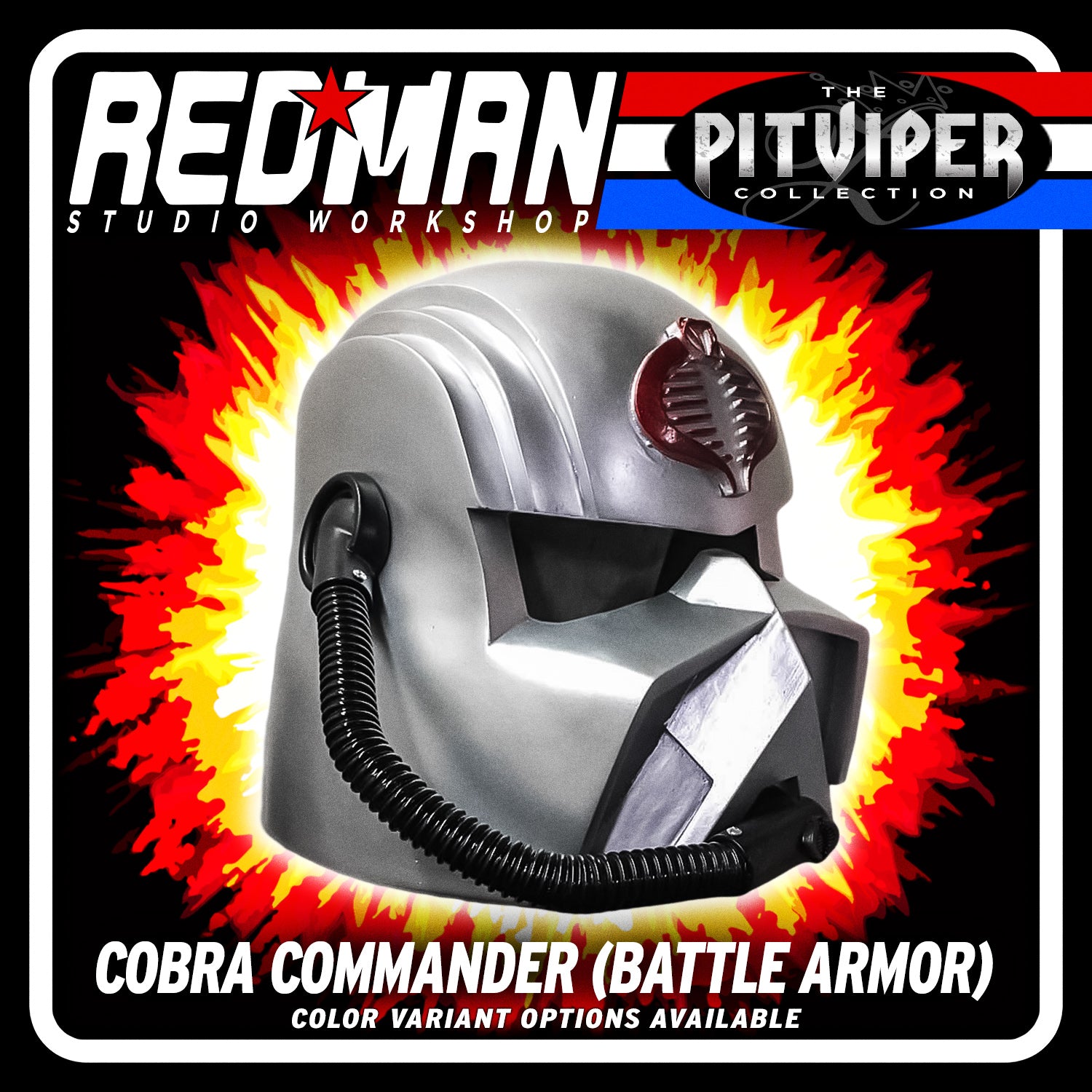 PV Cobra Commander (Armored) – Redman Studio Workshop