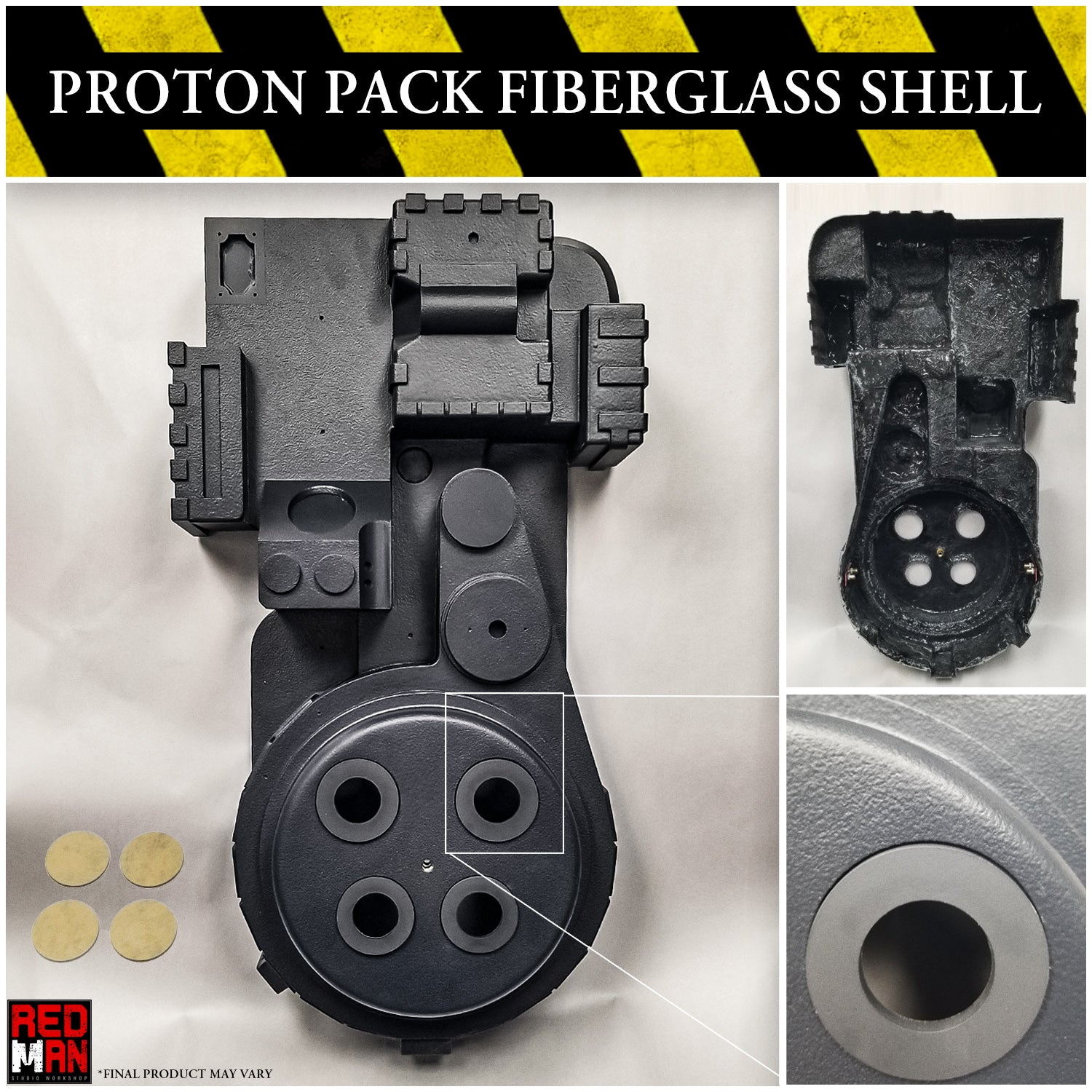 GB Proton Pack Shell (Fiberglass) – Redman Studio Workshop