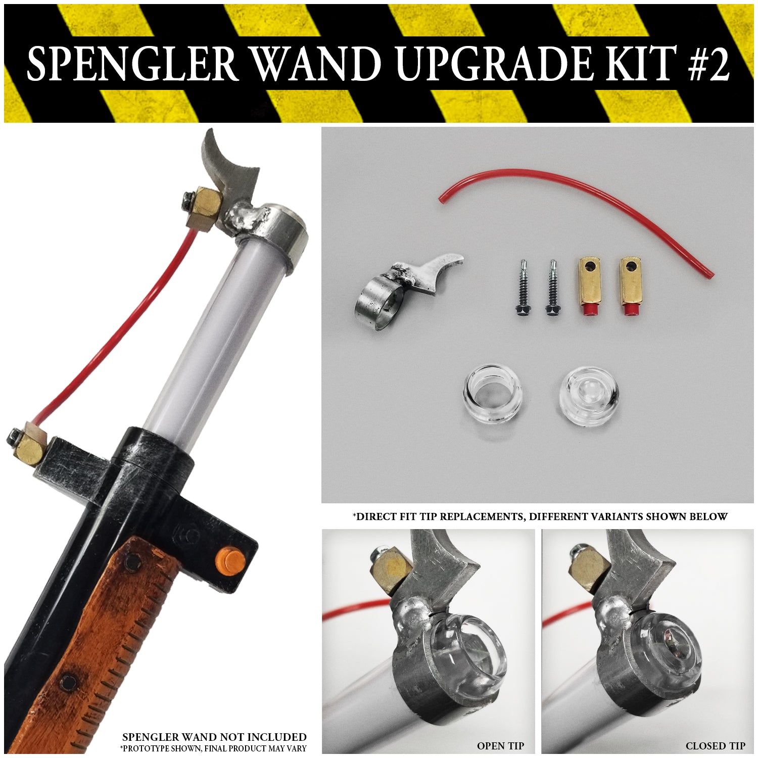 GB Spengler Wand Upgrade Kit #2 (TIP) – Redman Studio Workshop