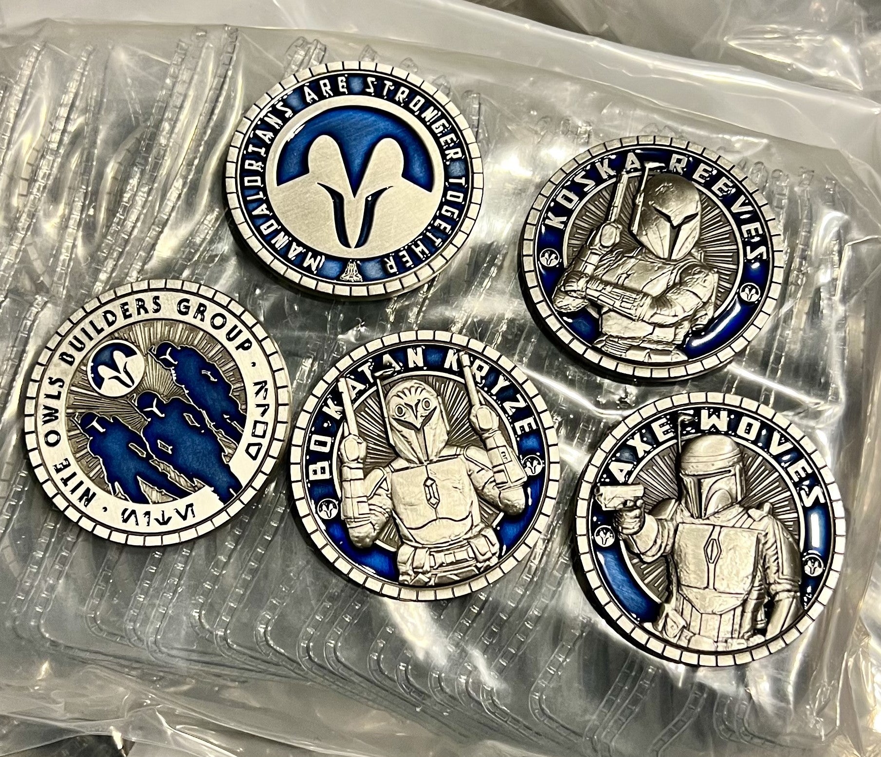 Nite Owl Builders Coins – Redman Studio Workshop